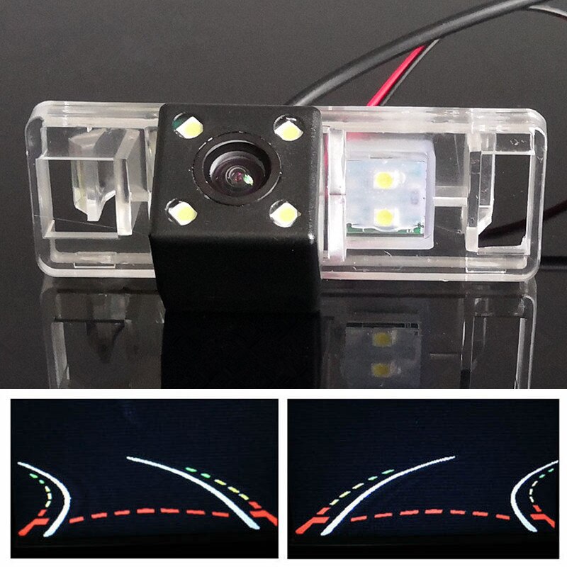 Intelligent Dynamic Trajectory Tracks Car Rear Vie... – Grandado