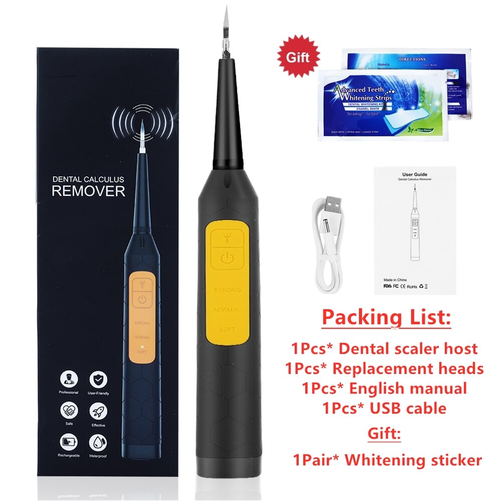 Electric Ultrasonic Sonic Dental Scaler Tooth Calc... – Grandado