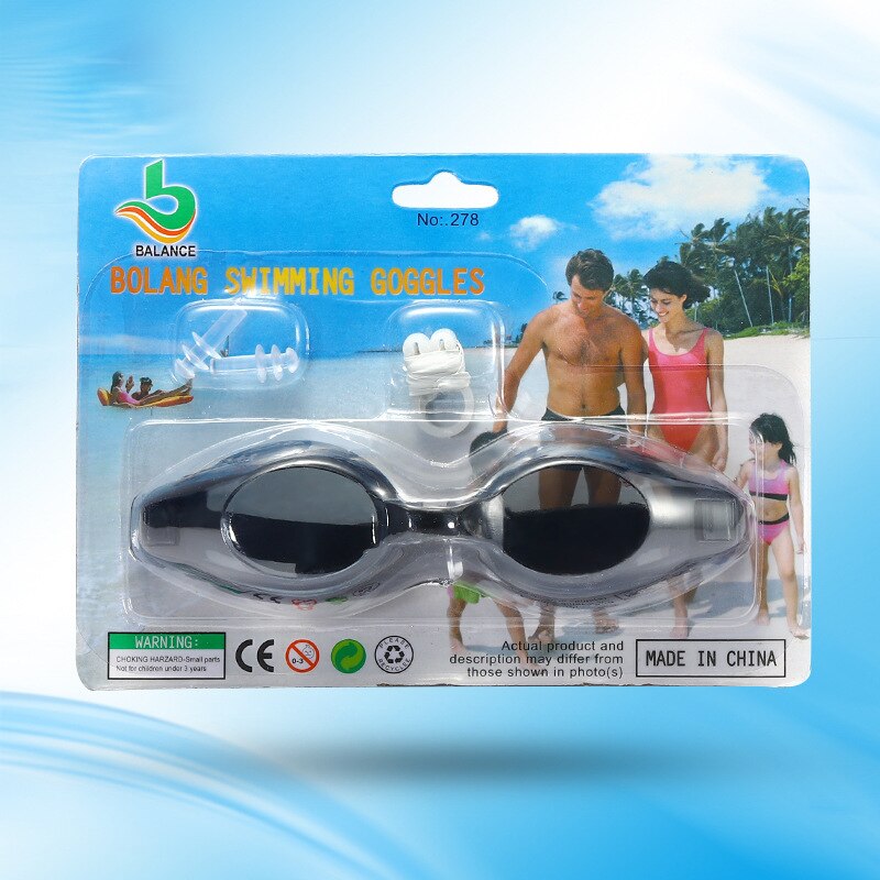 Parent And Child Children Swimming Goggle Set BOY'... – Grandado