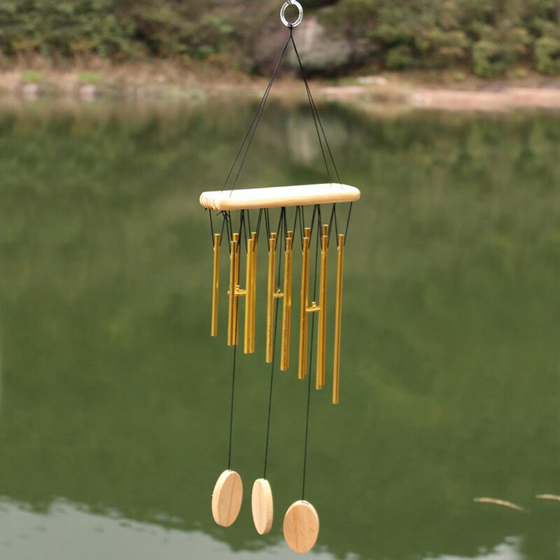 Metal Wind Music Yard Bell Wind Chimes Hanging Liv... – Grandado