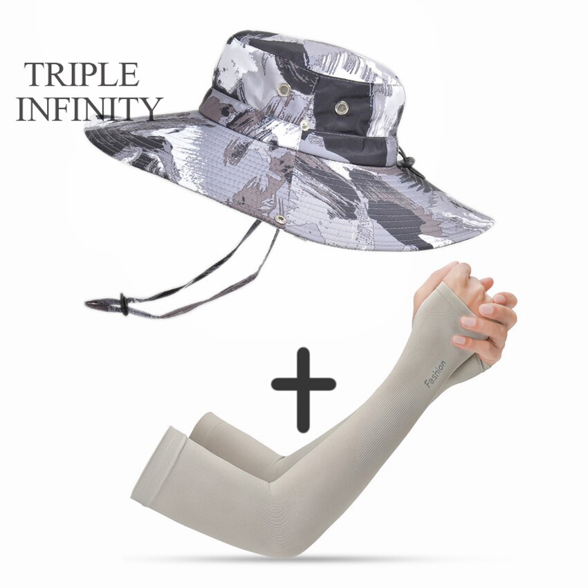 Outdoor Large Wide Brim Sun-proof Quick Drying Men... – Grandado