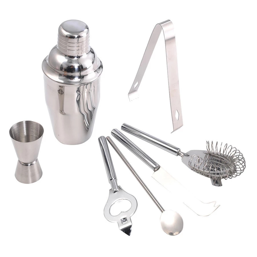 1Set Cocktail Shaker Bar Set Rvs Barman Kit Mixer ... – Grandado