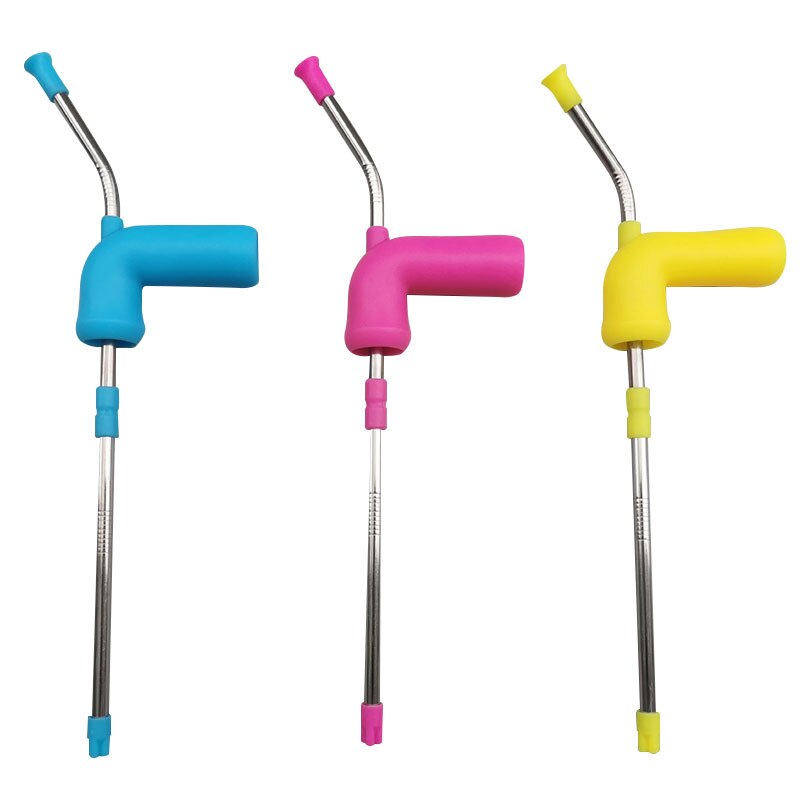 Reusable Straw Stainless steel Beer Snorkel Straw ... – Grandado