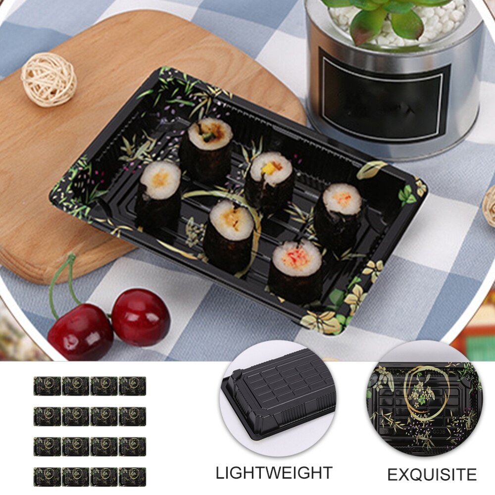 25pcs Disposable Sushi Take Out Box Carry Out Box ... – Grandado