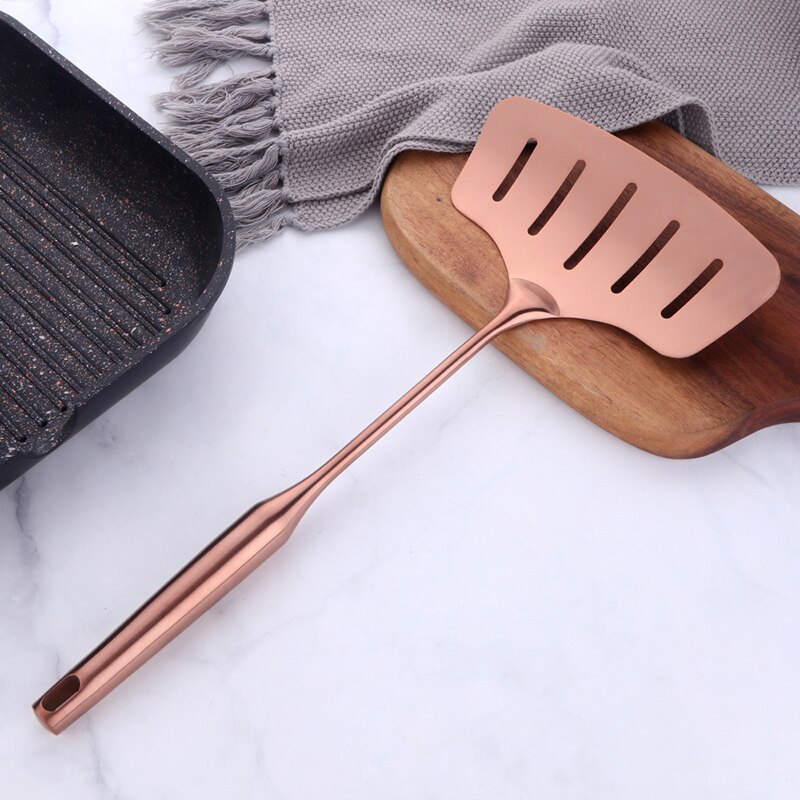 15inch Stainless Steel Slotted Turner Cooking Shov... – Grandado