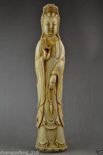 Elaborate Chinese Old Handwork Artificial Ox Bone ... – Grandado