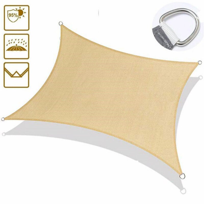 Rectangle Waterproof-UV Ray Shade Sail Sunproof Ou... – Grandado