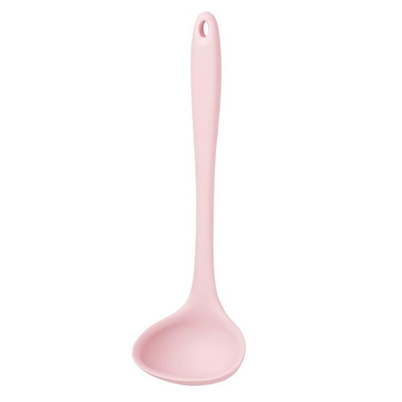 1Pcs Silicone Soeplepel Effen Kleur Hosehold Lange... – Grandado