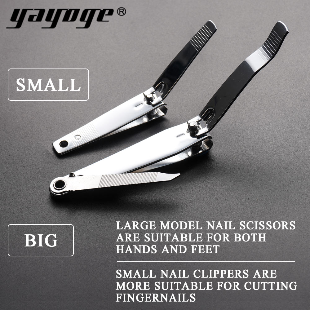 Yayoge Nail Clippers Cuticle Scissor Stainless Ste... – Vicedeal