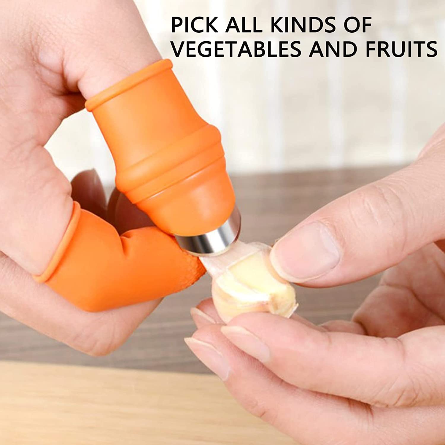 Vinger Protector Siliconen Duim Mes Protector Gear... – Grandado