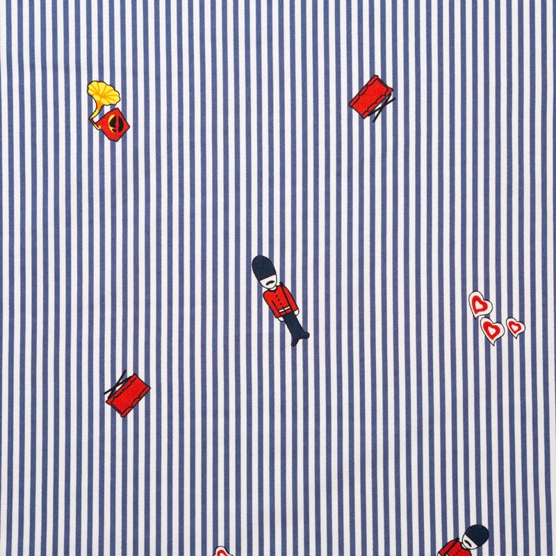 Cotton Poplin Fabric nutcracker soldier Pattern St... – Grandado