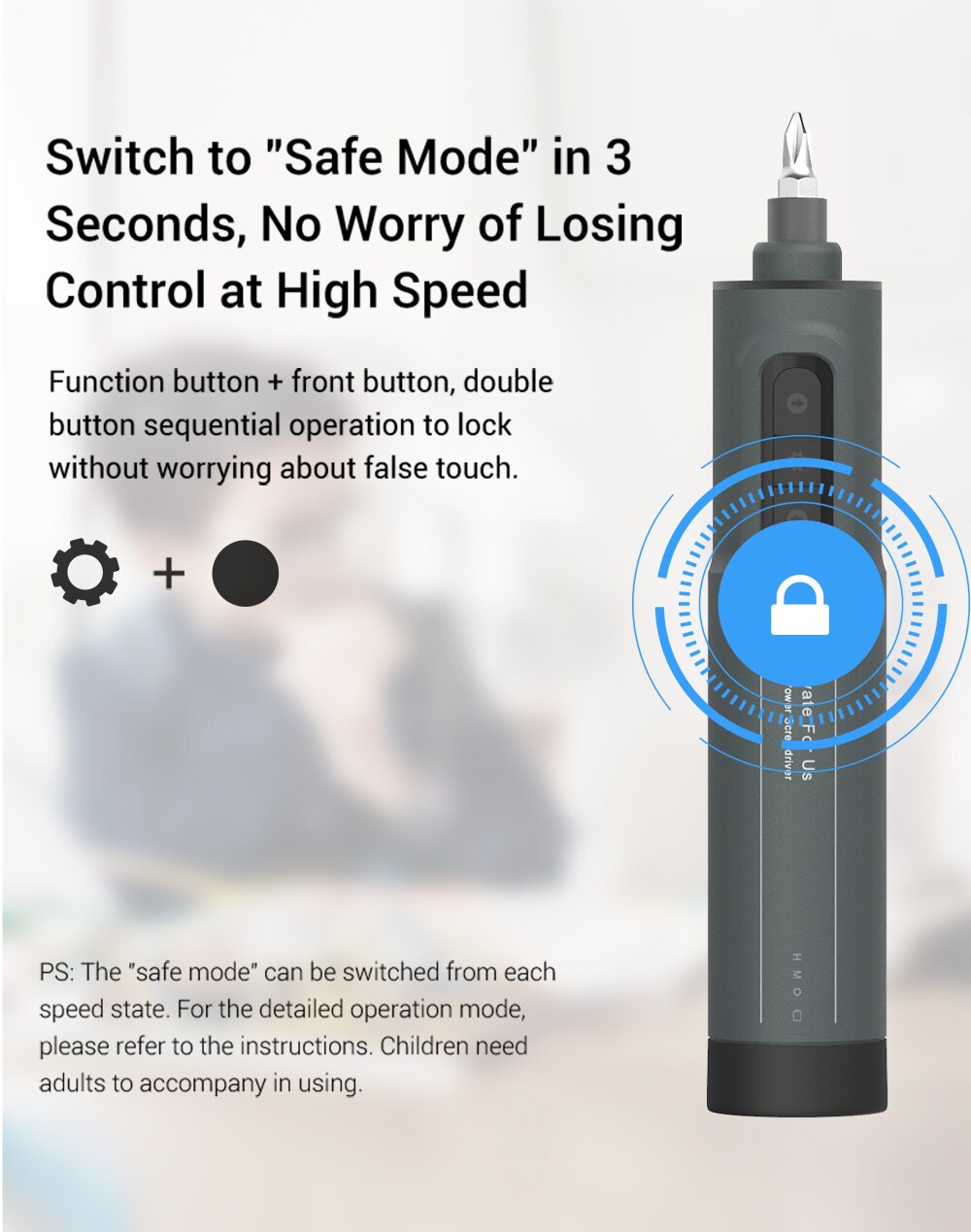 6.3mm Electric Screw Driver Power Lithium Electric... – Vicedeal