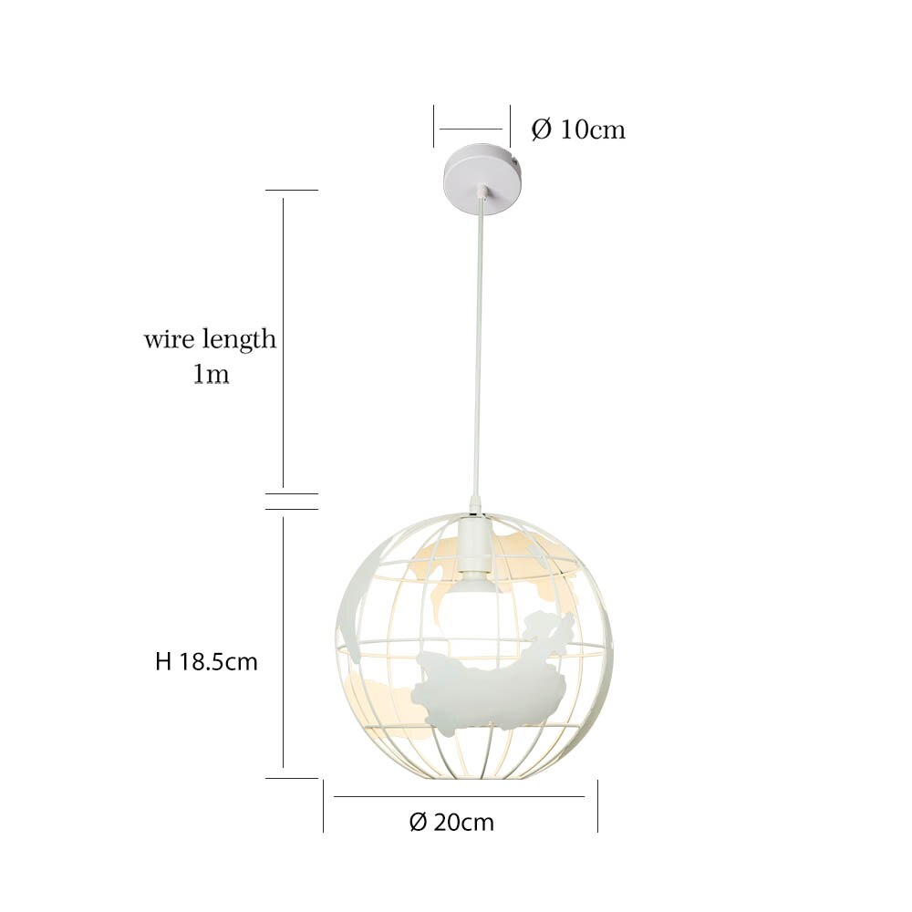 Nordic Earth Led Pendant Lights for Living Room Re... – Vicedeal