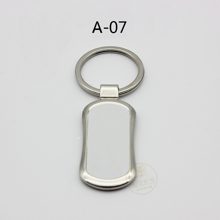 10pcs/lots Sublimation Blanks Metal Key Rings Key ... – Grandado