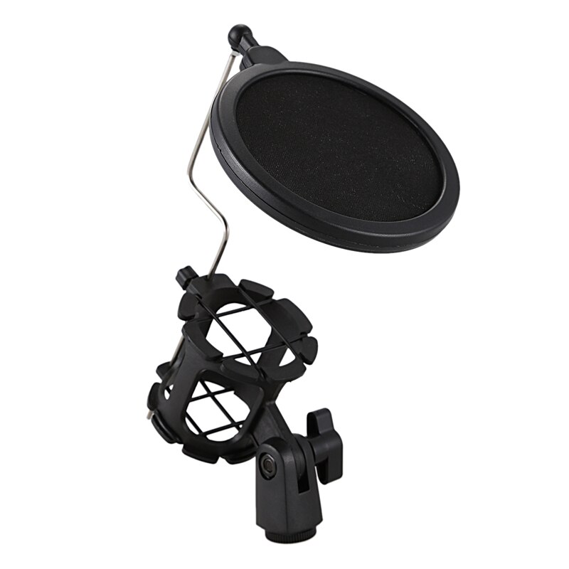 Studio Microphone Mic Wind Screen Pop Filter/ Swiv... – Grandado