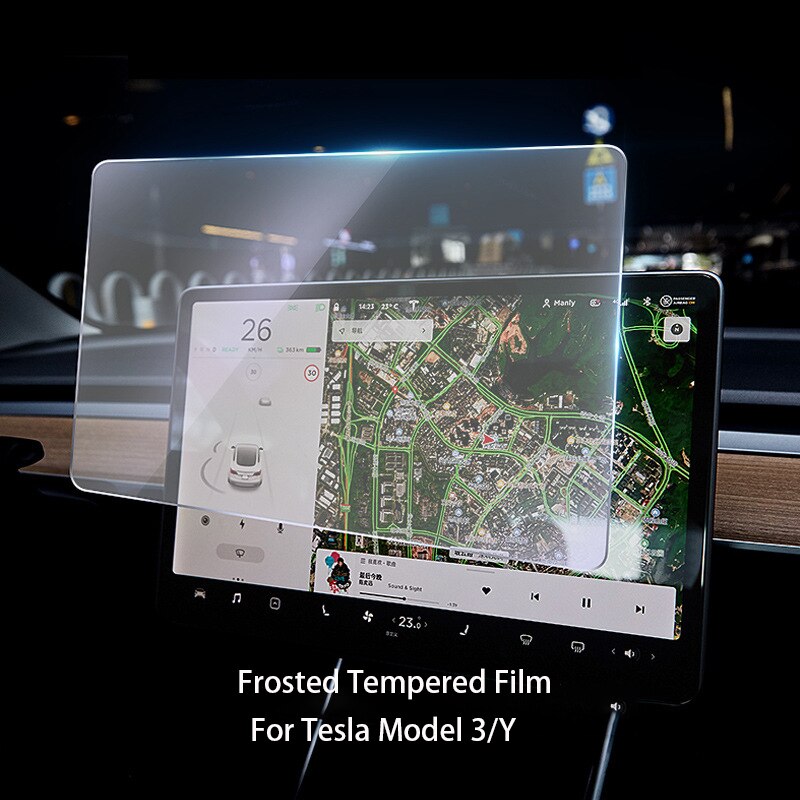 15 Inch Auto Scherm Bescherming Film Gehard Glas A... – Vicedeal