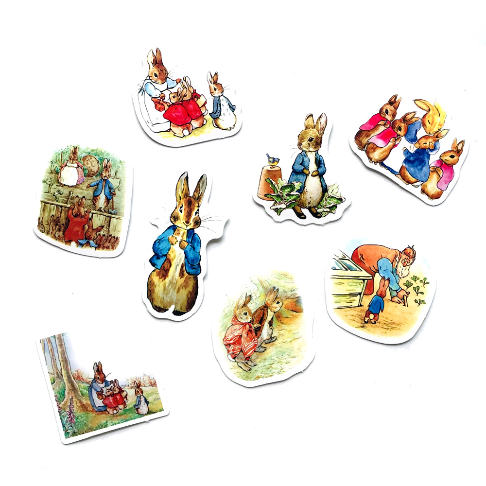 40PCS Retro Rabbit Waterproof Sticker DIY Scrapboo... – Grandado