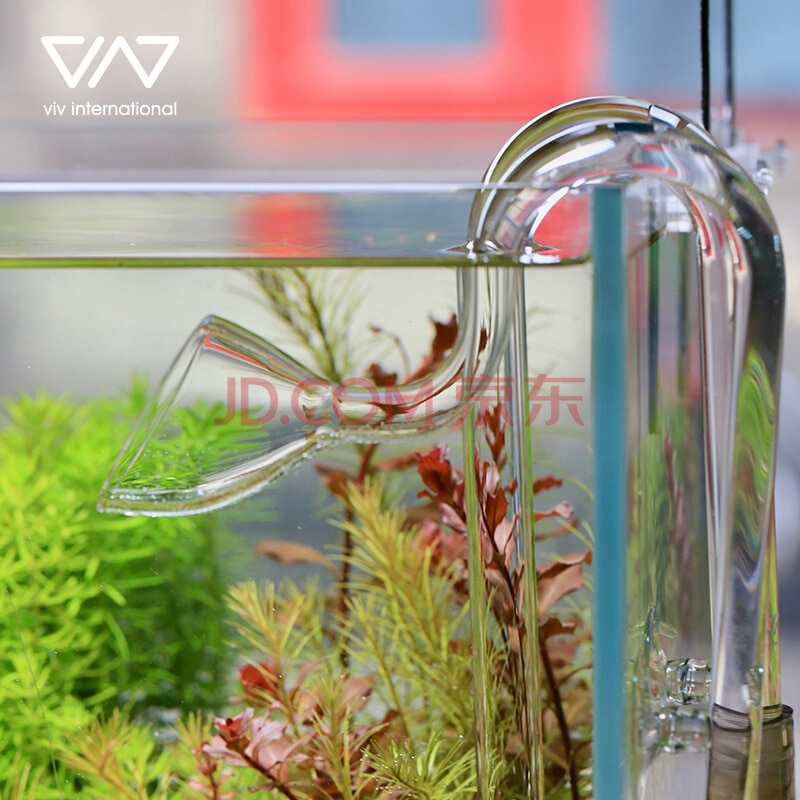 VIV lily glass pipe inflow outflow aquarium filter... – Grandado