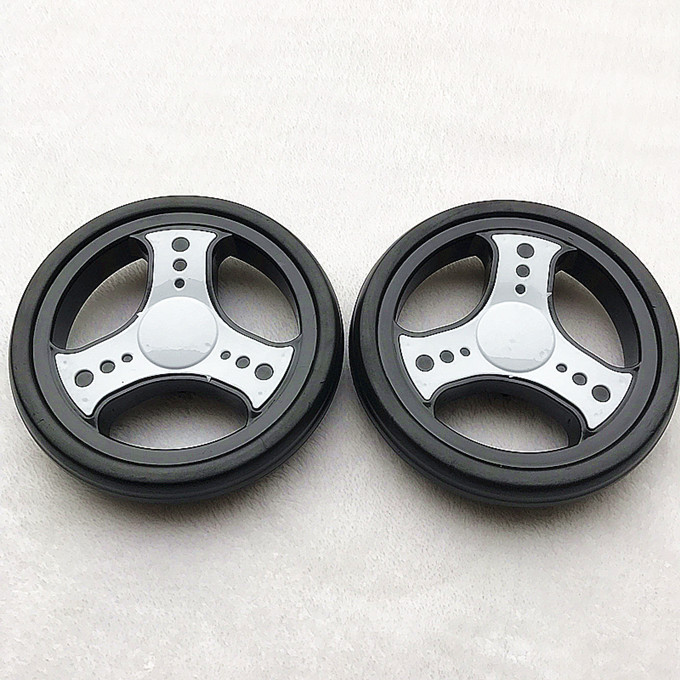 Baby stroller wheel bed front and rear wheels trol... – Grandado