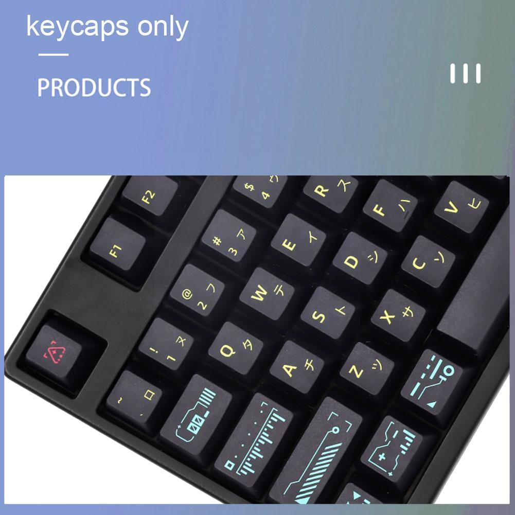 131 Keys GMK Awaken Keycaps PBT Five-sided Dye-Sub... – Grandado