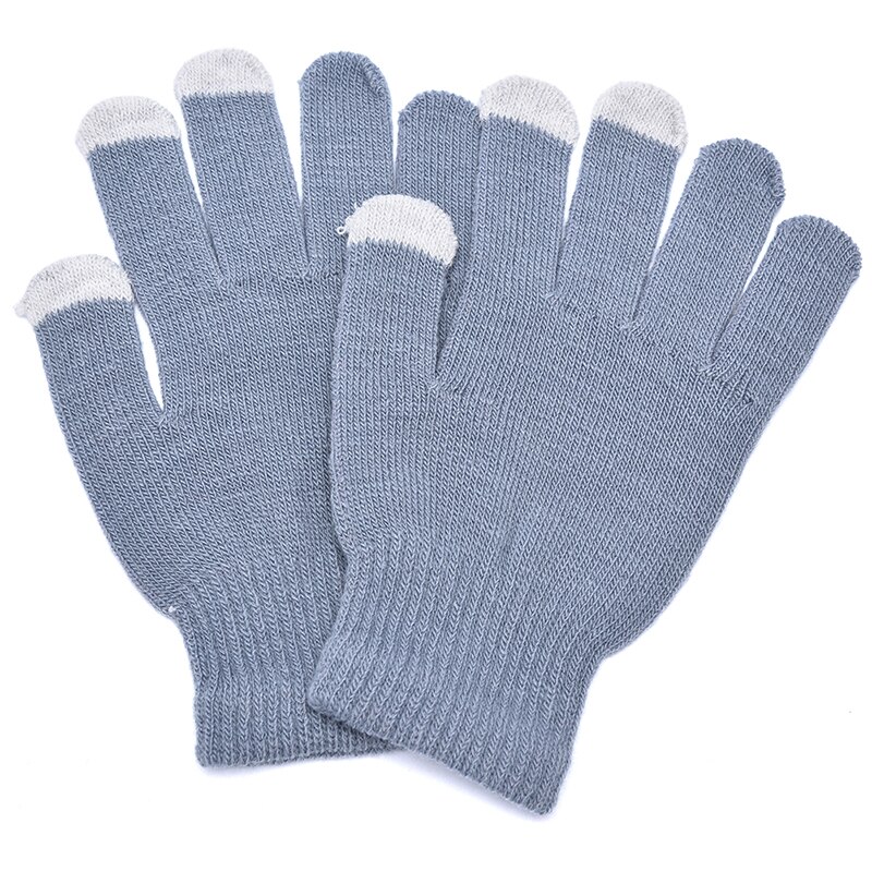 1pair Colorful Touch Screen Winter Gloves For Man ... – Vicedeal