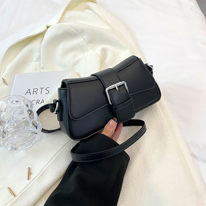 Solid color Leather Crossbody Bags For Women Luxur... – Grandado