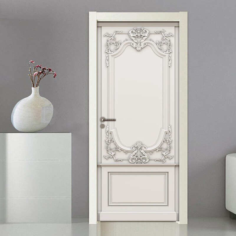 European Style Self Adhesive Door Sticker Wallpape... – Vicedeal