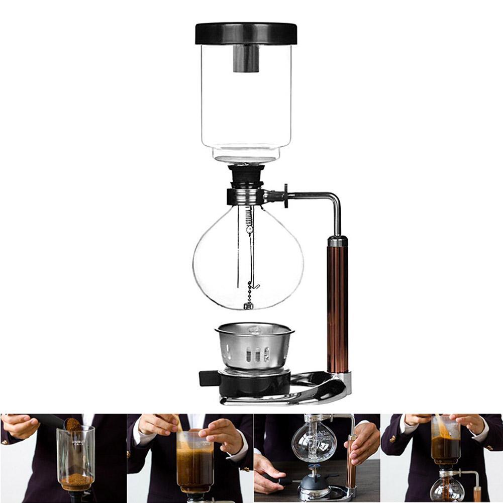 Hand Siphon Coffee Maker Pot Heat-resistant Glass ... – Vicedeal