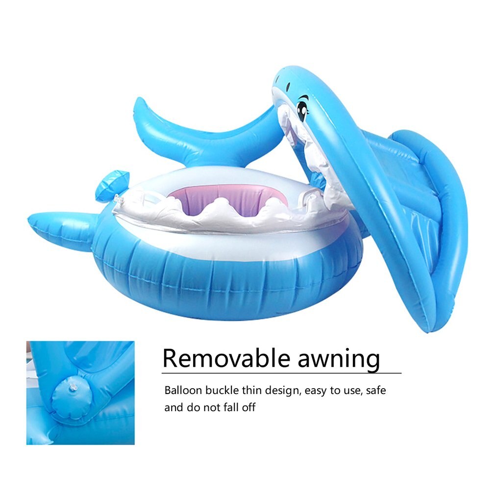 Baby Inflatable Swimming Ring Portable Toddler Bab... – Grandado