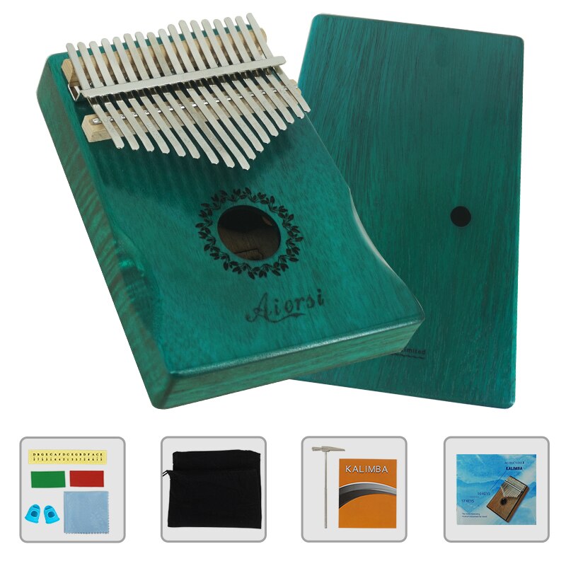 Aiersi kalimba 17 key koa thumb piano musical Inst... – Vicedeal