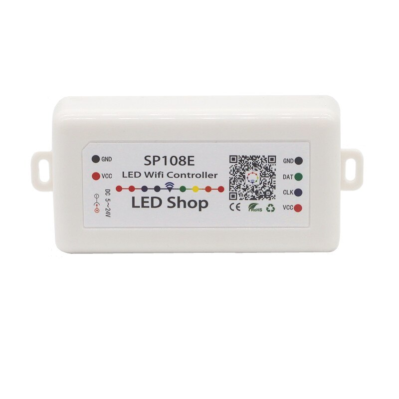 DC5-24V SP108E pixel LED Wifi Controller 2048 Pixe... – Vicedeal