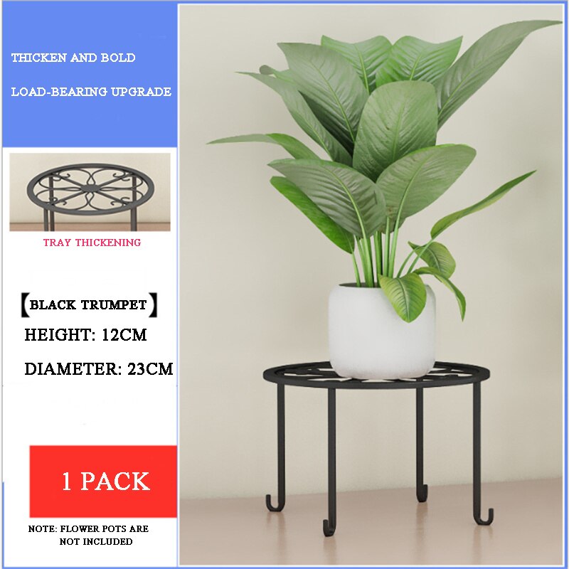 Iron Art Pot Holder Metal Plants Stand Flowerpot H... – Grandado