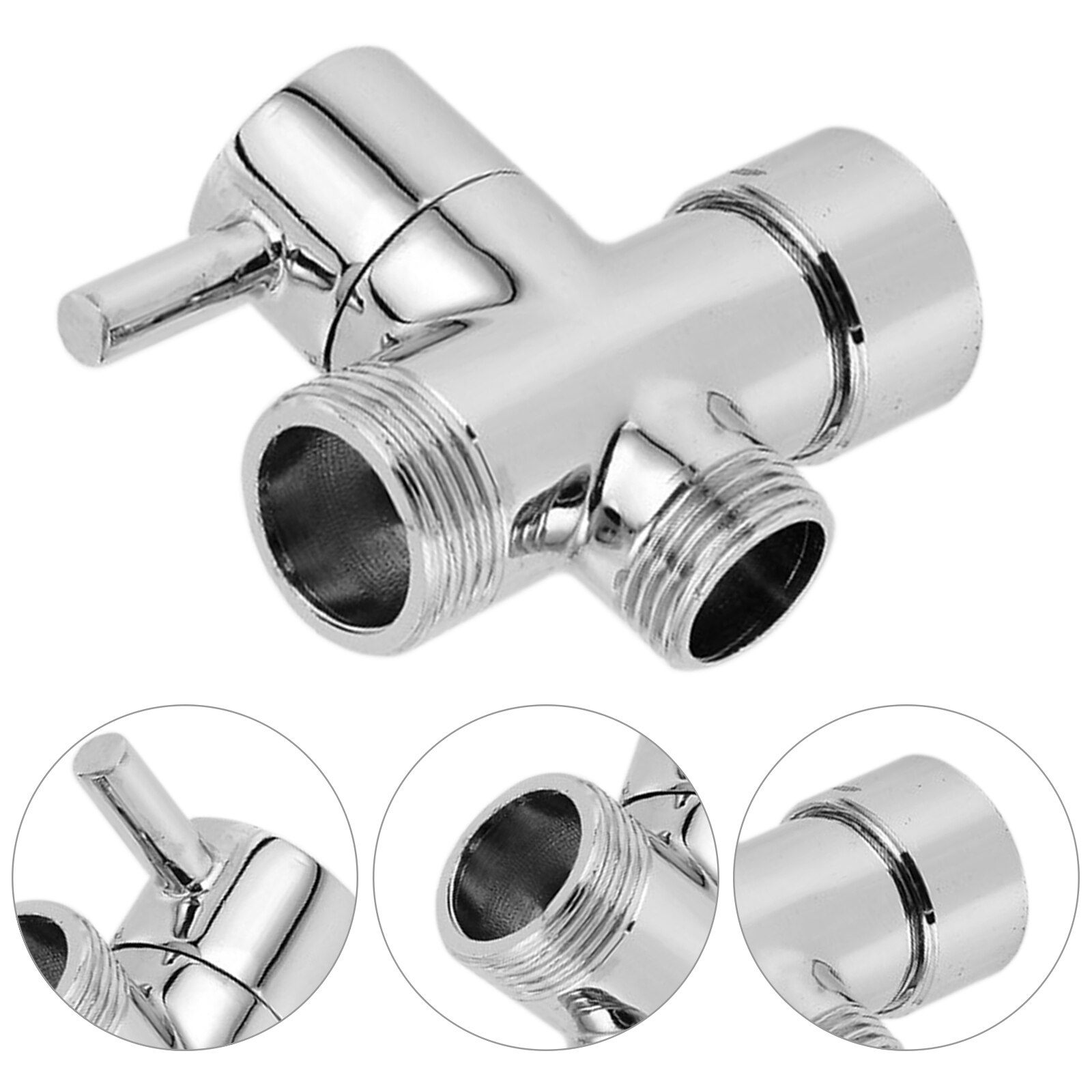 Brass Shower Diverter Valve 3 Way Water Separator ... – Grandado