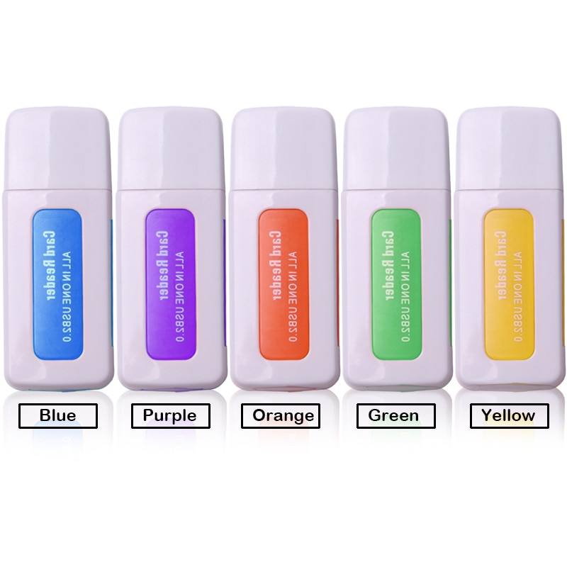 SR Product USB 2.0 Multi Card Reader 4 in 1 Memory... – Grandado