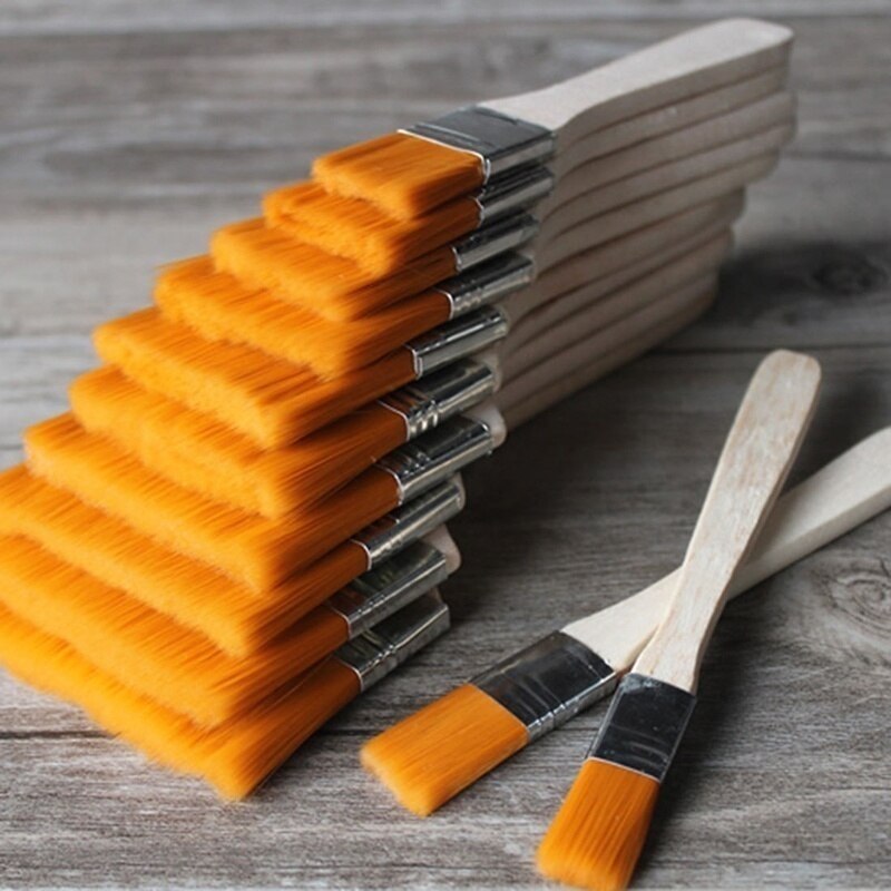 12Pcs/Set Wooden Oil Painting Brushes Artist Acryl... – Vicedeal