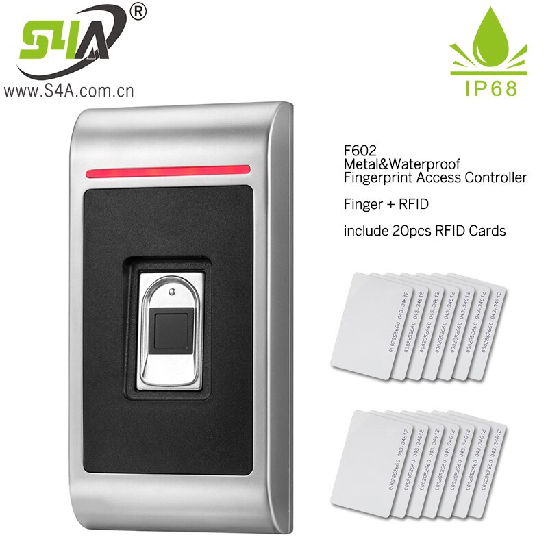 Metal Fingerprint Access Controller F602 Waterproo... – Grandado
