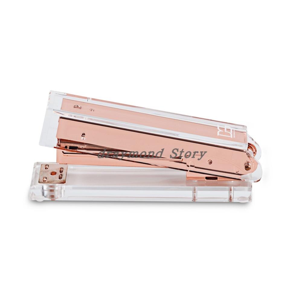 rose Gold Stapler and Staple Remover Set + solar e... – Vicedeal