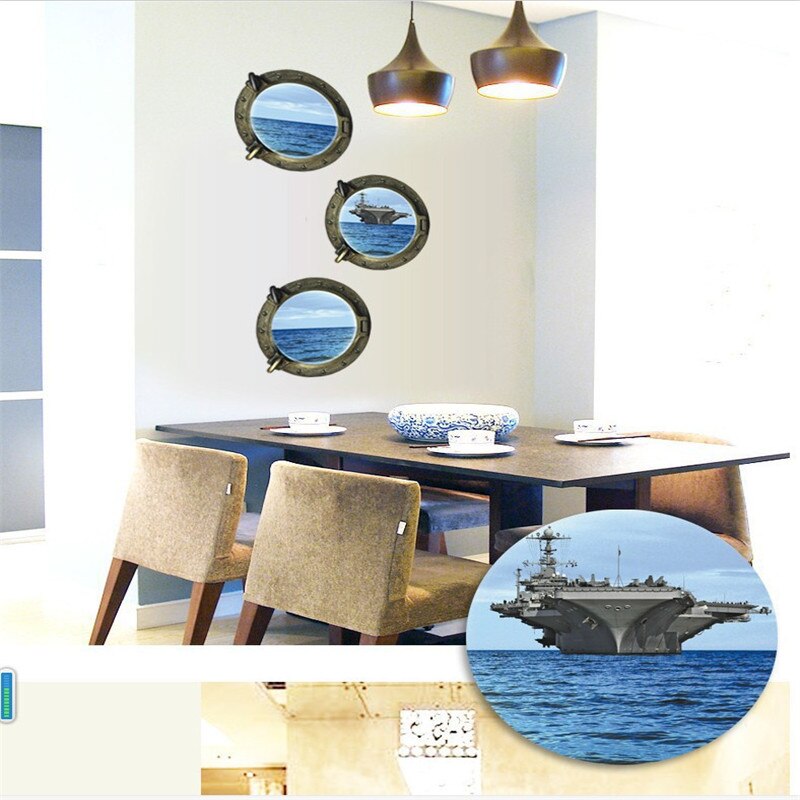 3D Simulation Window Wall Sticker Submarine Underw... – Grandado