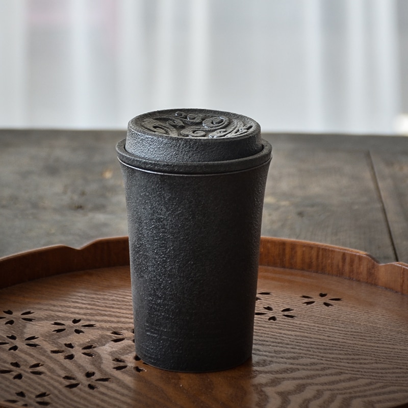 LUWU ceramic tea mugs with filters chinese coffee ... – Grandado