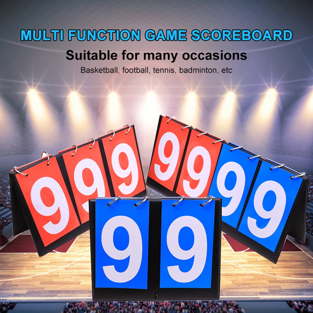Digit Scoreboard Coach Score Board Portable Sports... – Vicedeal