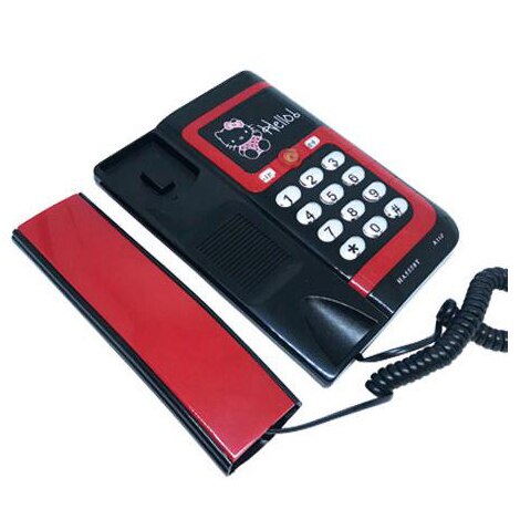 Wall Mounted Corded Phone Landline Antique Telepho... – Grandado