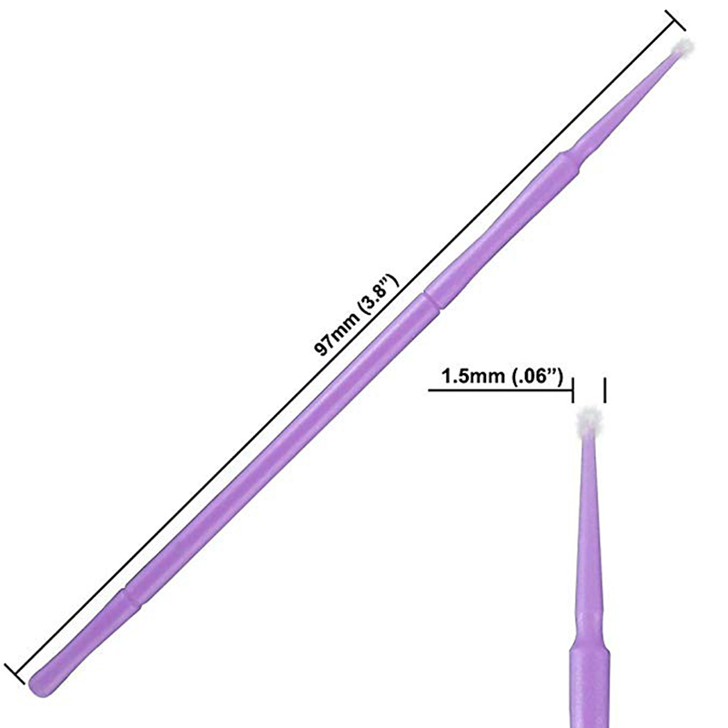 100 Pack Of 1.5mm Disposable Mini Applicators For ... – Vicedeal