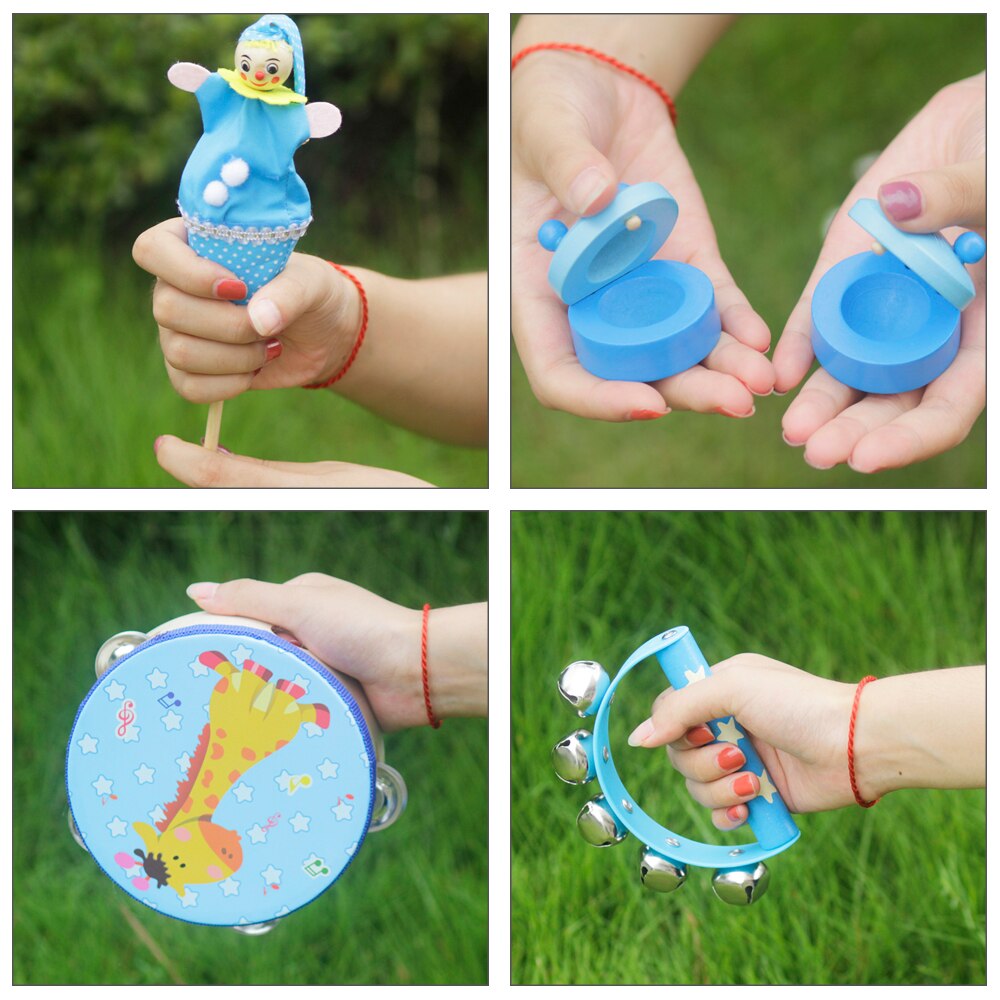 Musical Toys Percussion Instruments Band Rhythm Ki... – Grandado