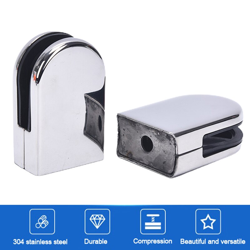 304 Roestvrij Staal Glas Klem Beugel Voor Leuning ... – Grandado