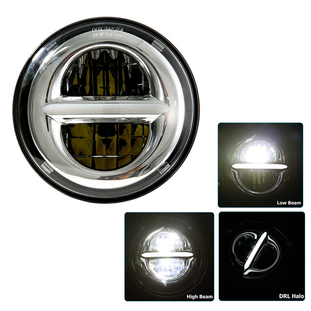 Universal 5.75 inch 45W Motorcycle DOT Led Headlig... – Grandado