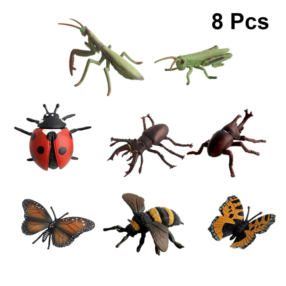 8pcs Insect Model Set Insect Animal Toys Set Insec... – Vicedeal