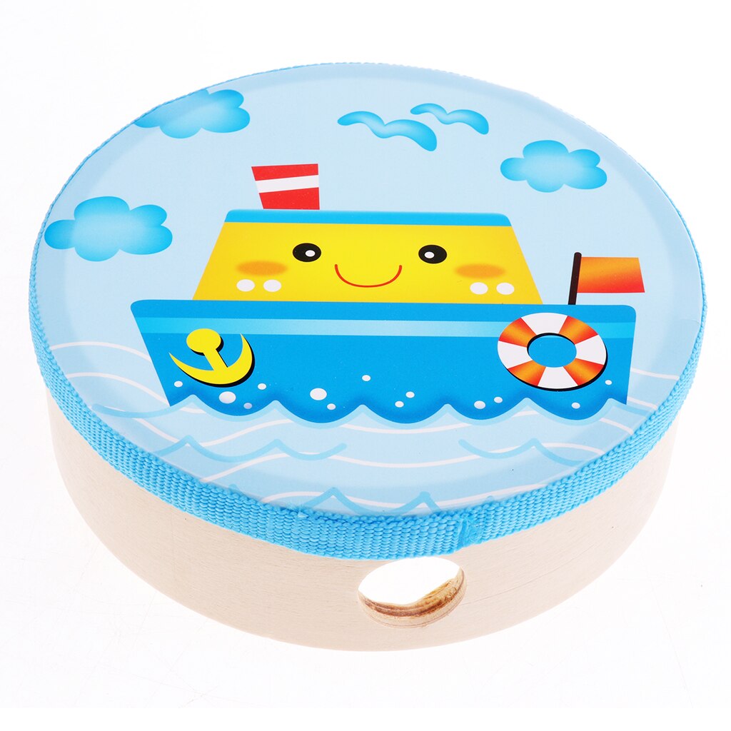 Kids Musical Instruments - Wooden Tambourine Toddl... – Grandado