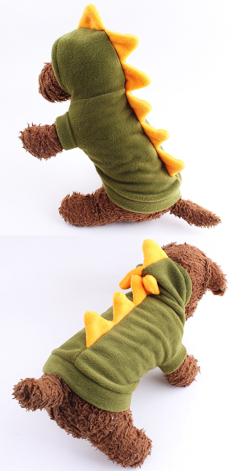 Funny Pet Dogs costume Puppy Cat Dinosaur Pretty H... – Grandado