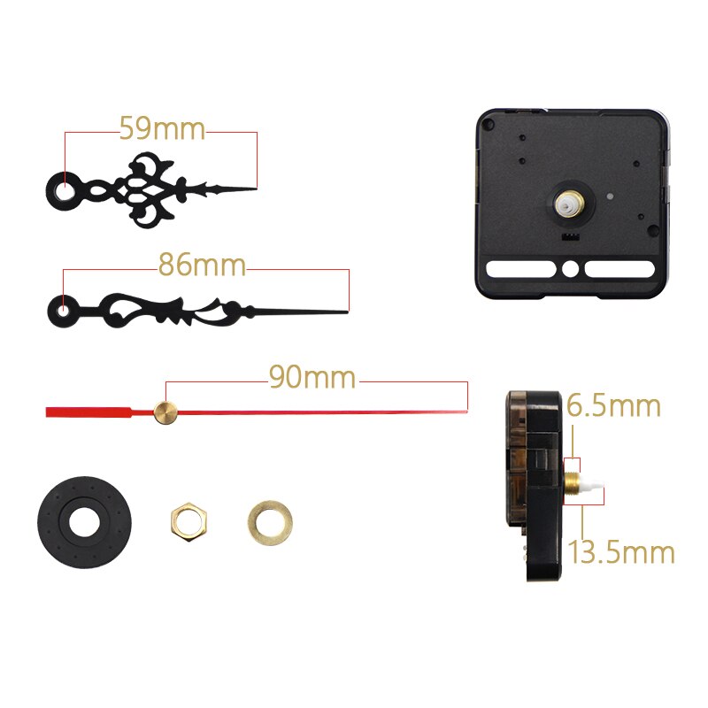 1 Set DIY Quartz Watch Clock Movement Silent Wall ... – Grandado