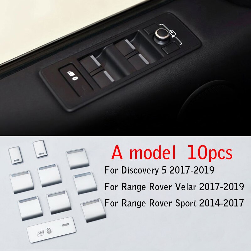Car Door Armrest Window Lift Button Cover Trim Sty... – Vicedeal